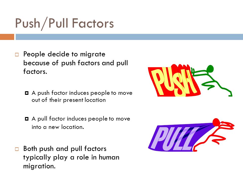 Push pull meaning Push pull meaning